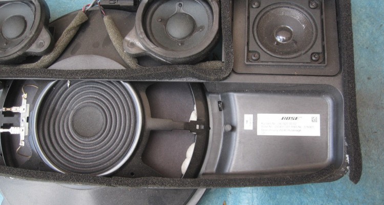 Bose Maybach Rear Deck Audio System - Image 1 - What's Inside