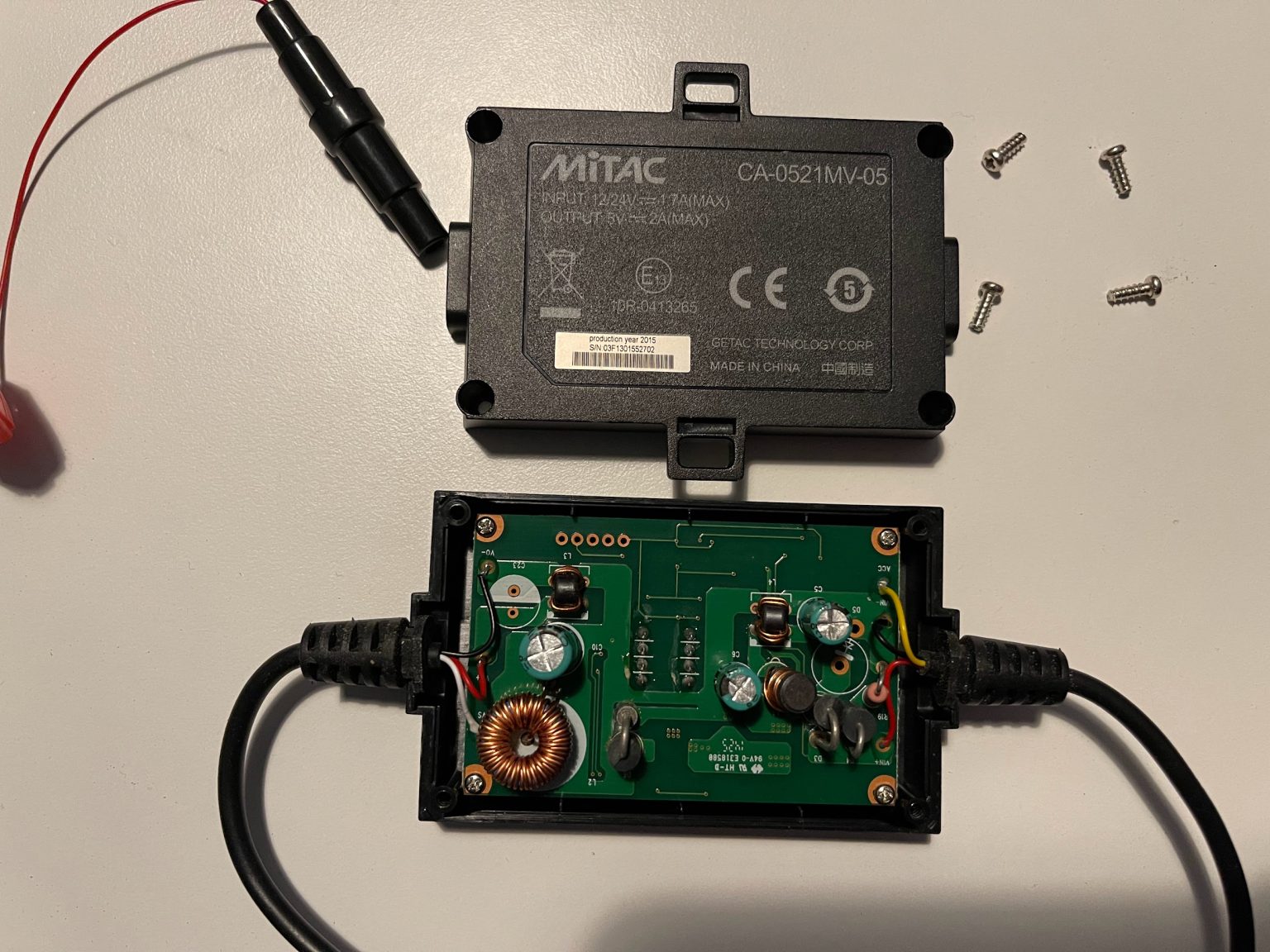 MiVue Smartbox Mio Mitac inside - What's Inside